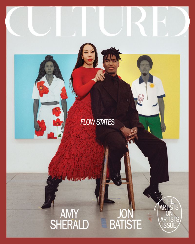 Cultured Magazine Artists on Artists Winter 2024 Covers (Cultured Magazine)