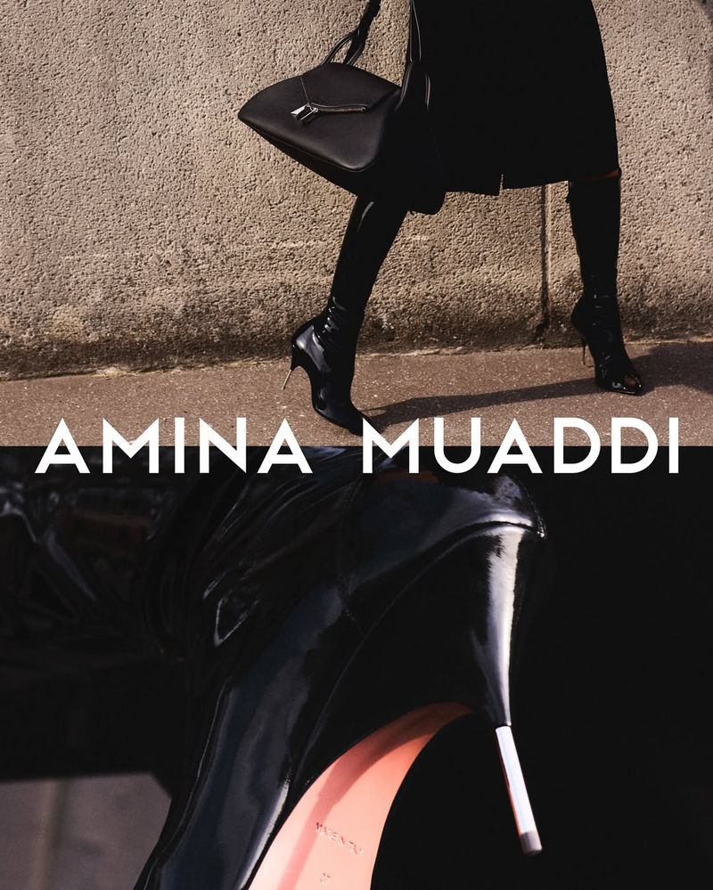 Amina Muaddi F/W 2025 Campaign (Amina Muaddi)