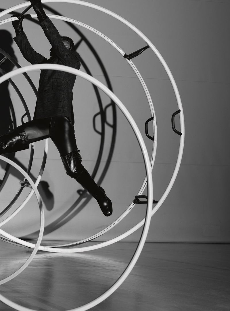 A movement study by Viviane Sassen and Raphael Hirsch (AnOther Man Magazine)