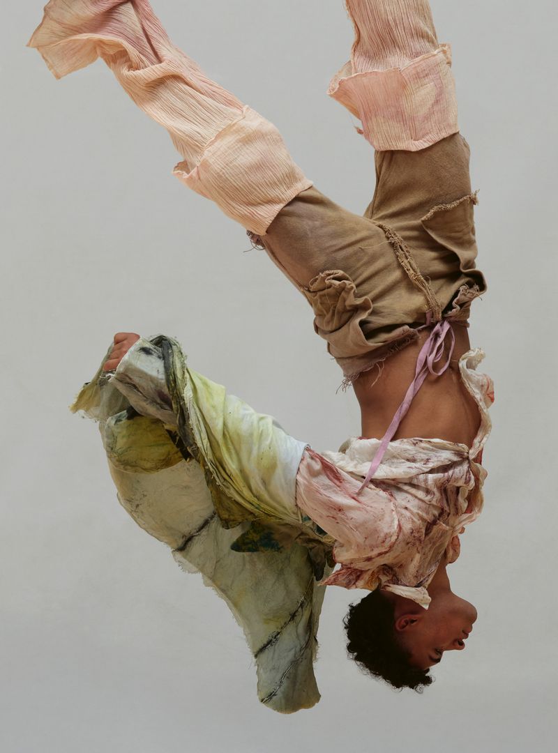 A movement study by Viviane Sassen and Raphael Hirsch (AnOther Man Magazine)