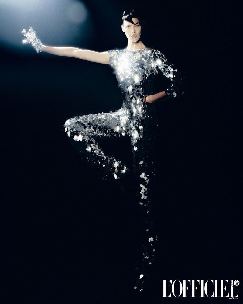 Silver Midnight by Thom Foxx (L'Officiel Baltics)