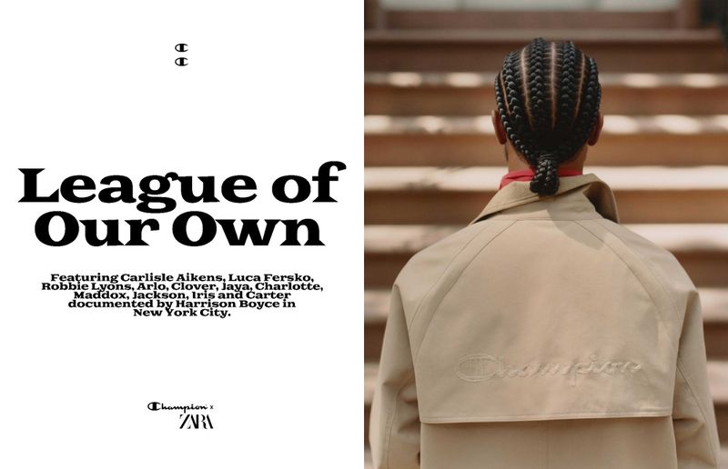 ZARA x CHAMPION FALL 2025: League of Our Own (Zara)
