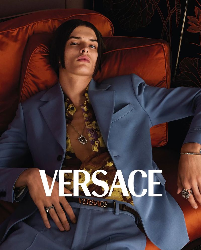 Versace S/S 2025 Campaign by Mert and Marcus (Versace)