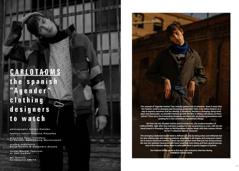 The Spanish Agender Designers to watch (Carbon Copy)