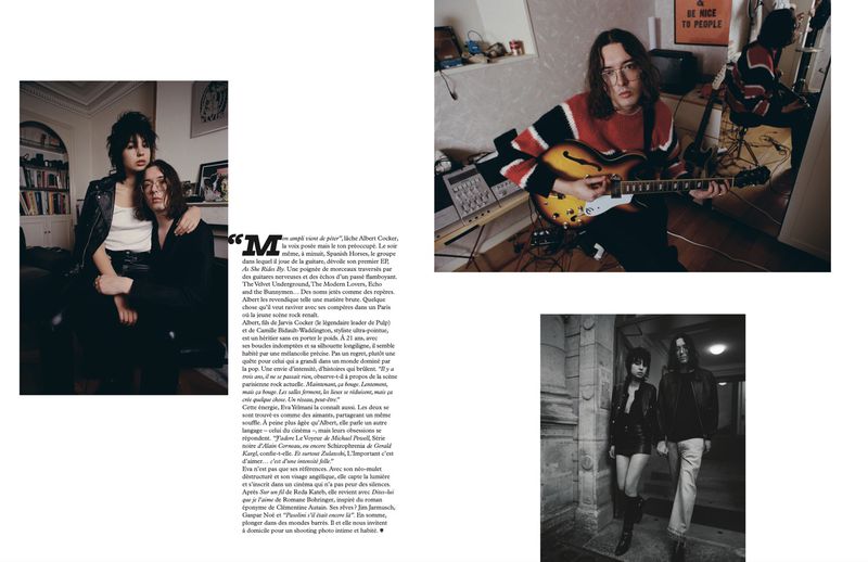 Albert Cocker et Eva Yelmani : jeunes, jolis… et rock ! (Les ...