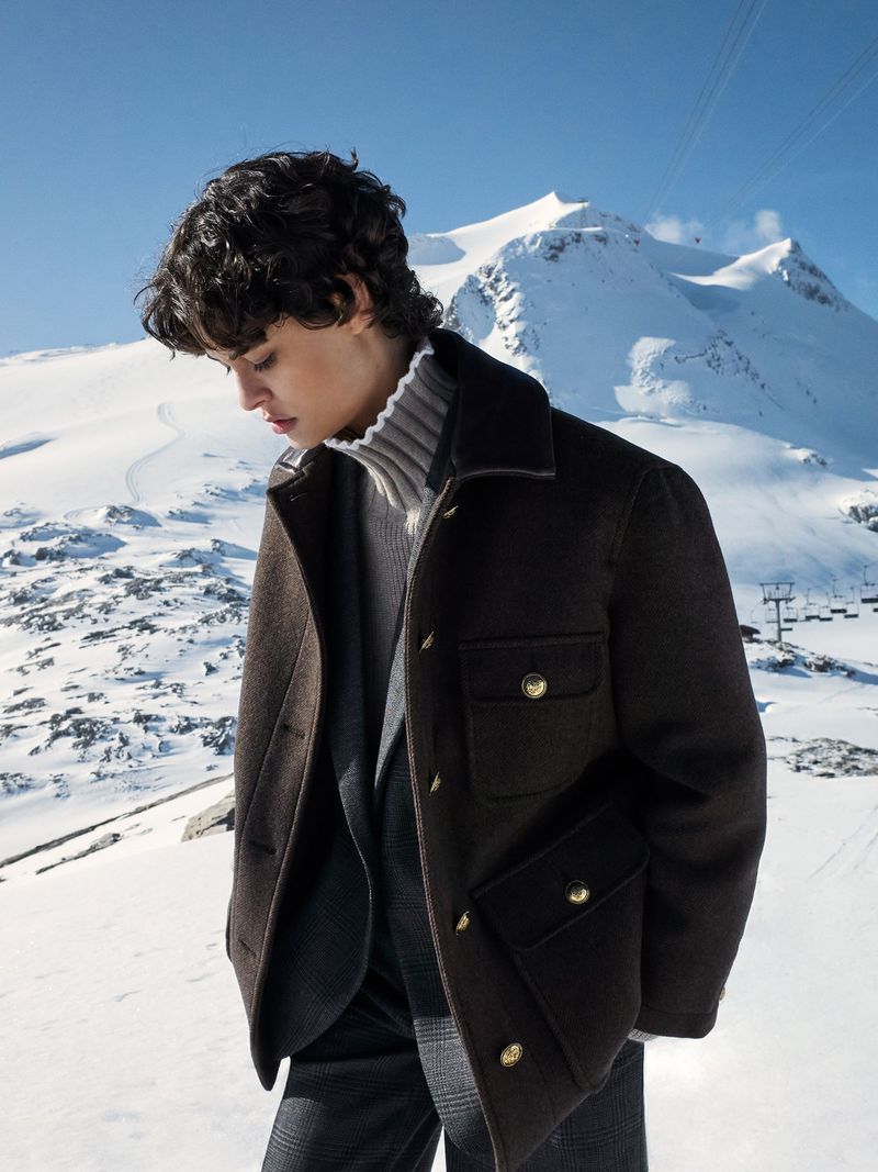 Sandro F/W 24 Holiday Campaign (Sandro)