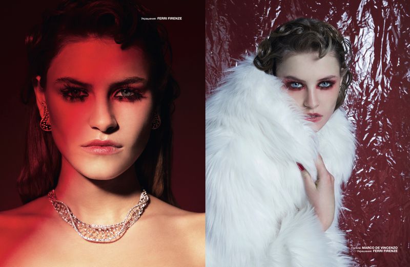 IT'S A RED MATTER by Vanessa Martini (Numero Russia)