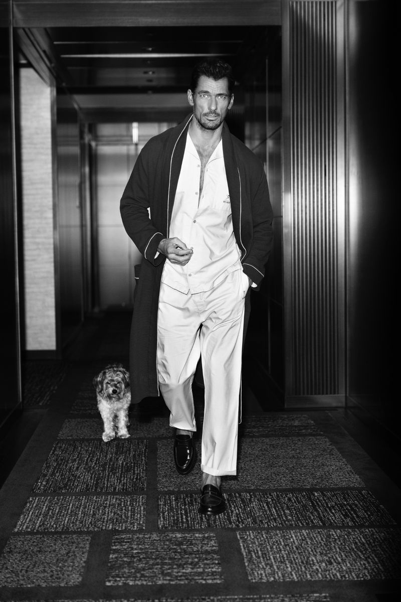 Hackett x David Gandy Wellwear 2024 Campaign (Hackett)