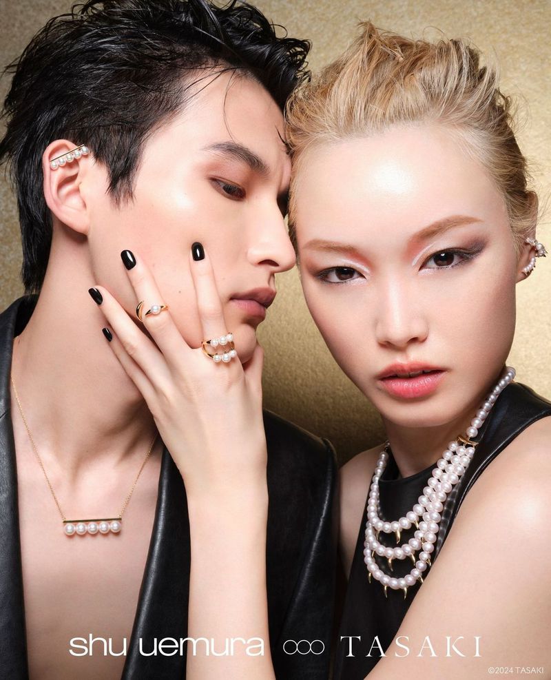 Fernanda Ly Transforms Beauty With The Shu Uemura X Tasaki 2024 ...