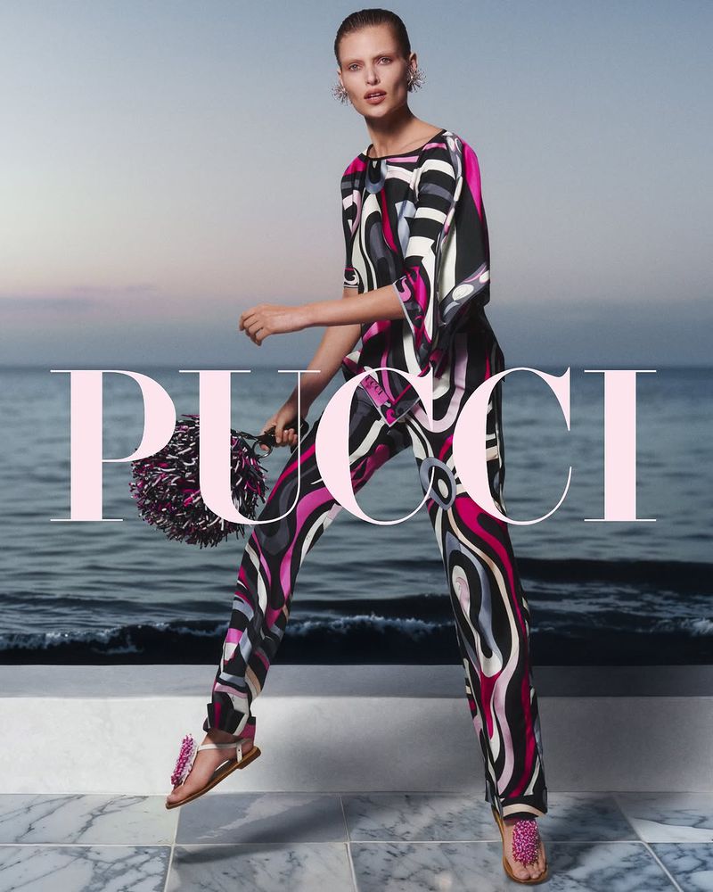Pucci Marmo 2025 Campaign (Emilio Pucci)