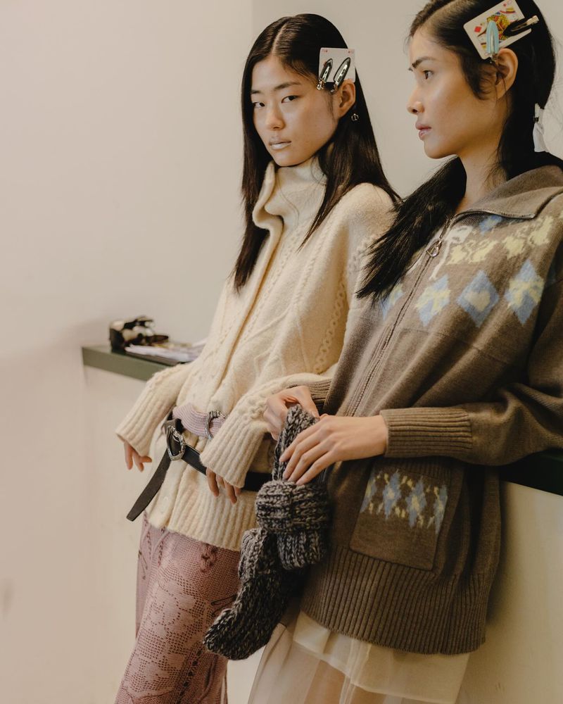 Marco Rambaldi F/W25 Backstage (Marco Rambaldi)