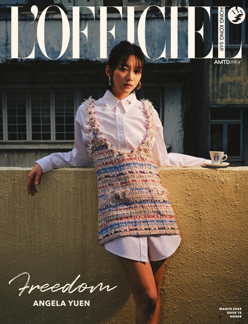 L'Officiel Hong Kong March 2025 Cover Shoot Featuring Angela Yuen (L ...