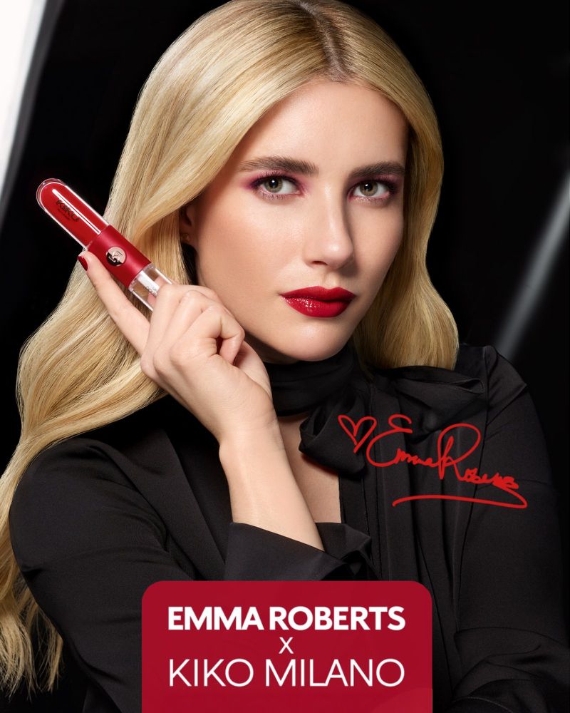 EMMA ROBERTS X KIKO MILANO (Various Campaigns)