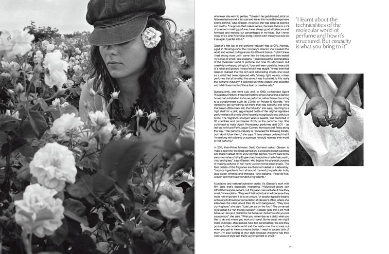 Azzi Glasser: The Perfumer's story (The Fall)