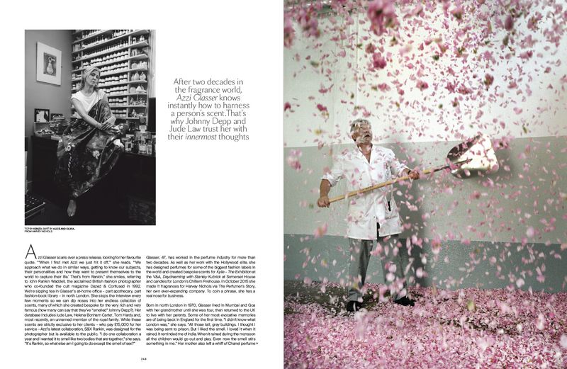 Azzi Glasser: The Perfumer's story (The Fall)