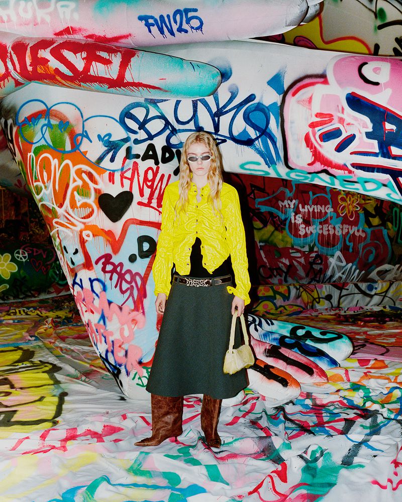 DIESEL FW25 Fashion Show Looks (Diesel)