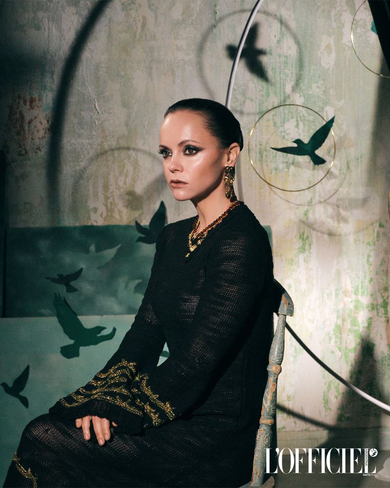 Christina Ricci: figura pública (L'Officiel Argentina)