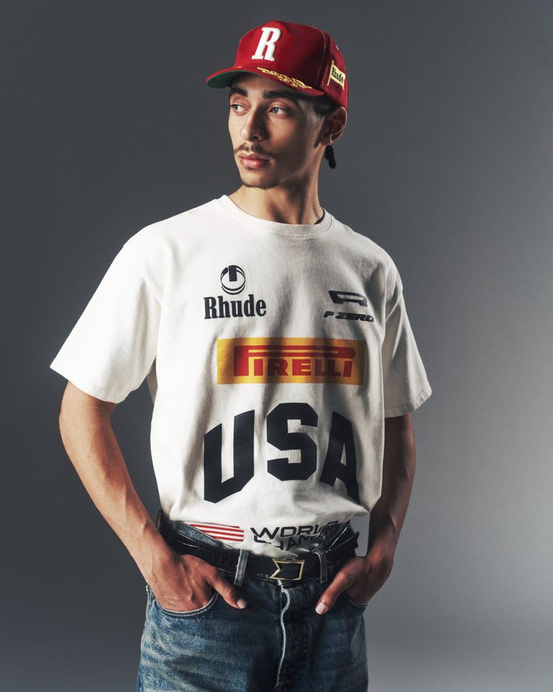 PIRELLI X RHUDE LOOKBOOK April 2025 by Roman Koval (Rhude)