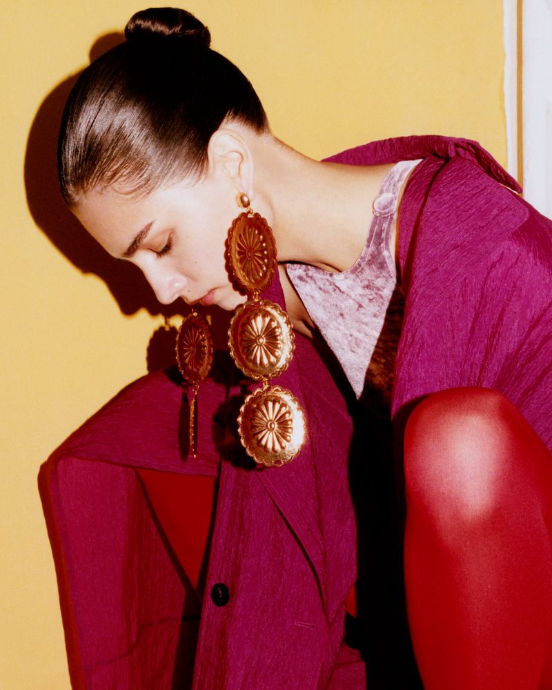 Ana Rossolovich photographed by Marc Shelly (Vogue Polska)