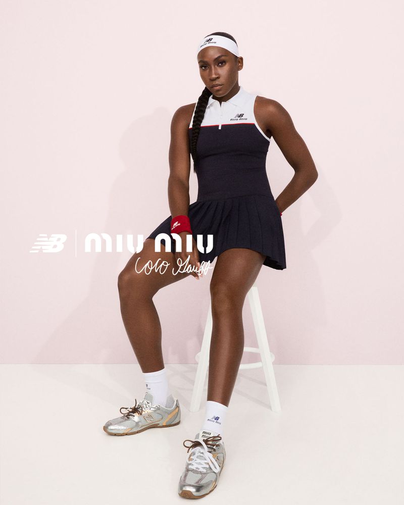 Miu Miu x New Balance 2025 Campaign (Miu Miu)