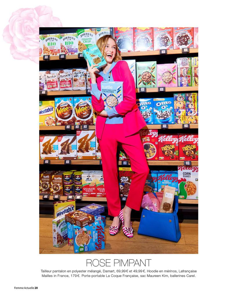 Femme Actuelle May 2025 by Virginie Dubois (Various Editorials)