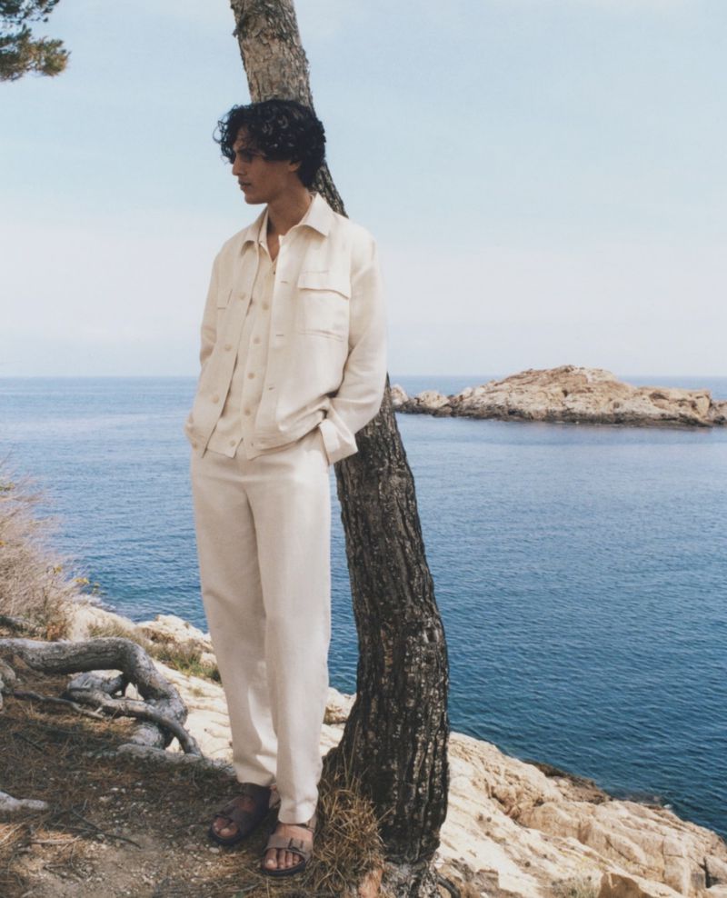New denim and linen essentials (Mango)
