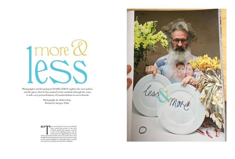 Mark Lebon Clothing Archive (More or Less Magazine)