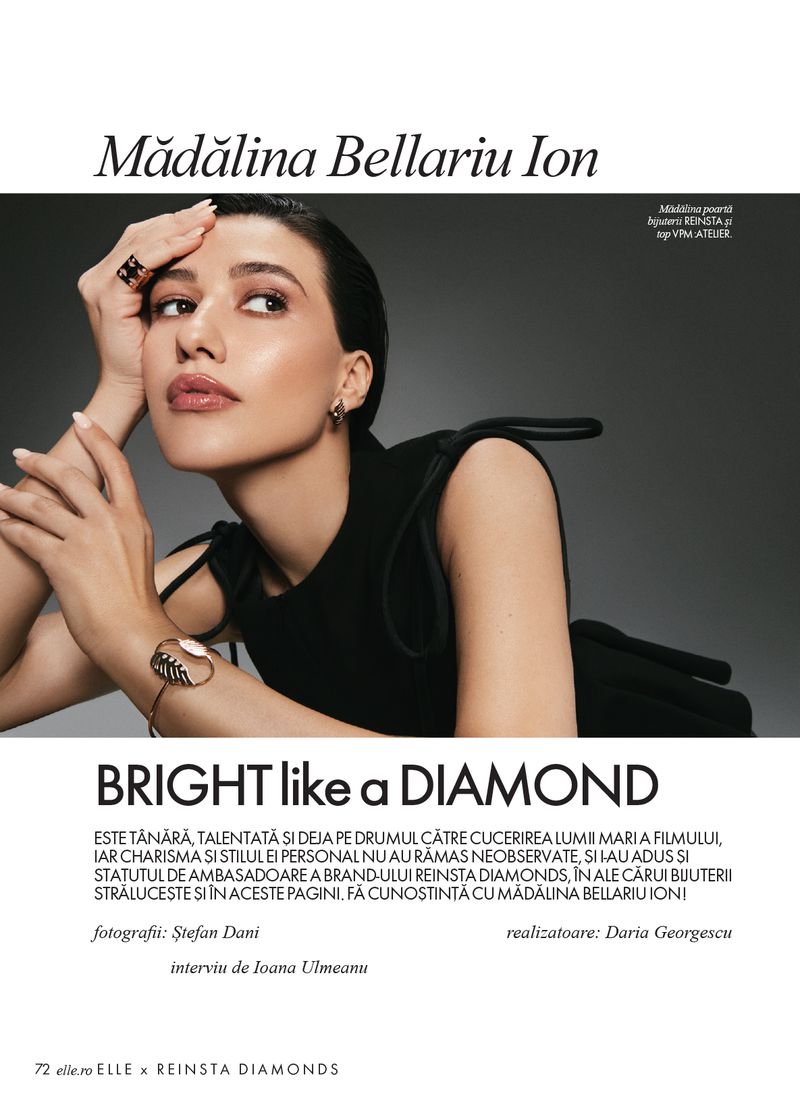 Bright like a diamond (Elle Romania)