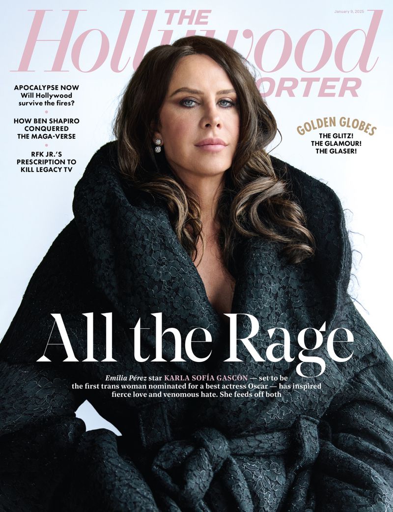 The Hollywood Reporter 01/09/2025 Cover (The Hollywood Reporter)