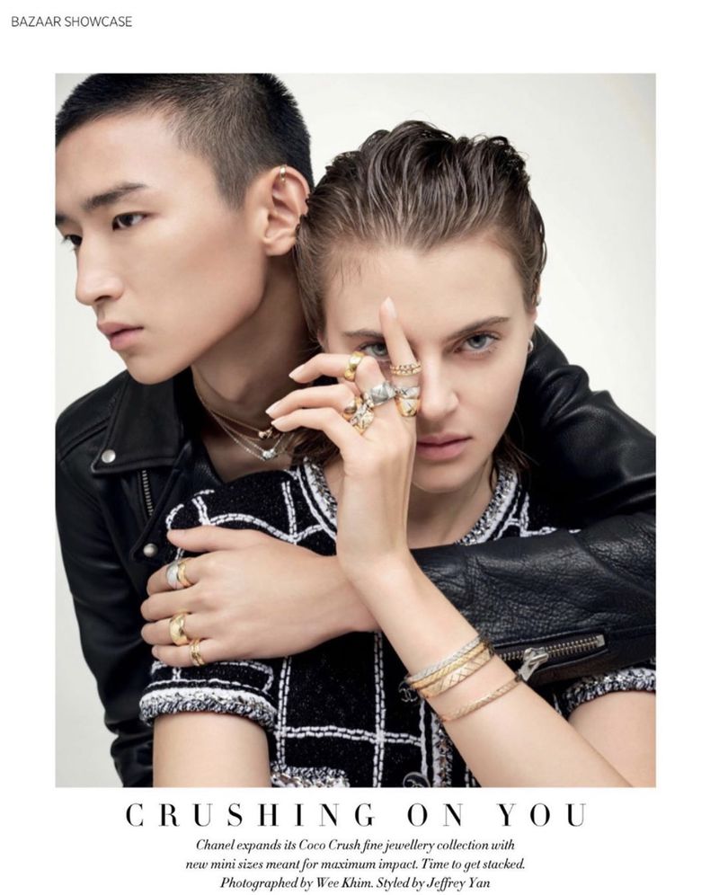 Crushing on you (Harper's Bazaar Singapore)