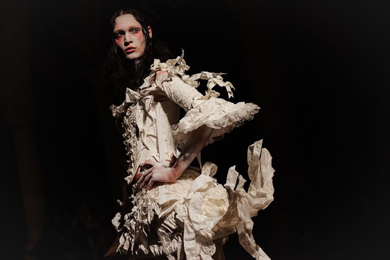 Dilara Findikoglu Femme Fortex FW24 (Models.com)