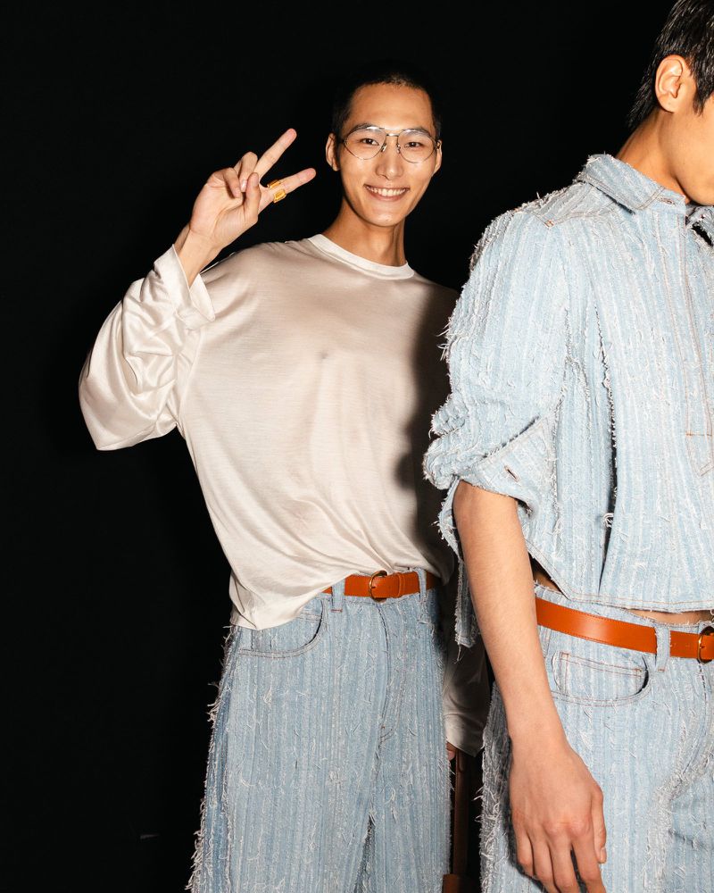 Ferrari S/S 25 backstage (D'Scene Magazine)