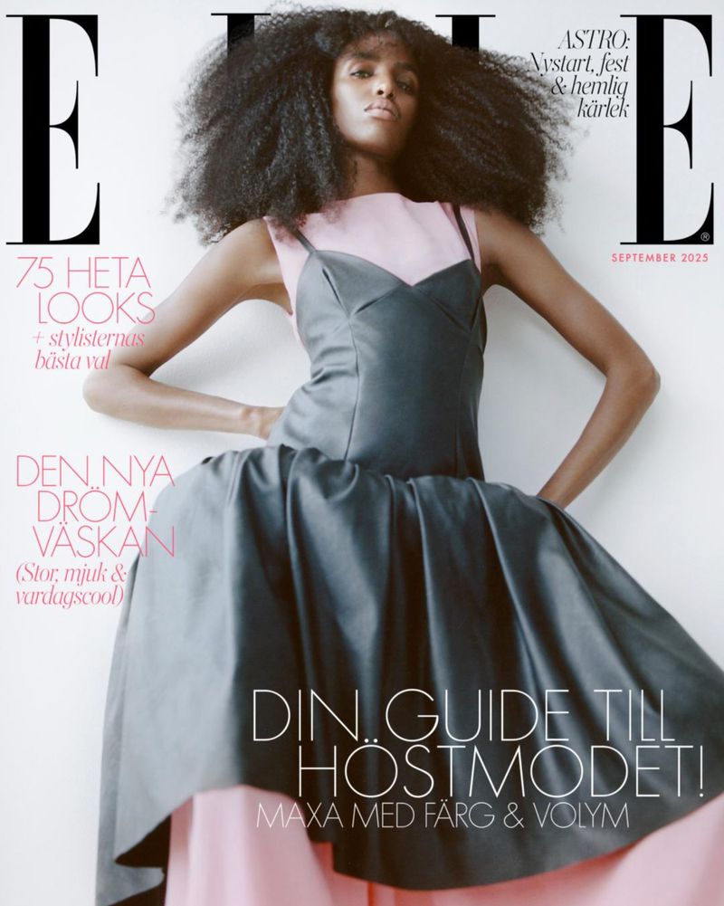 Elle Sweden September 2025 Cover (Elle Sweden)