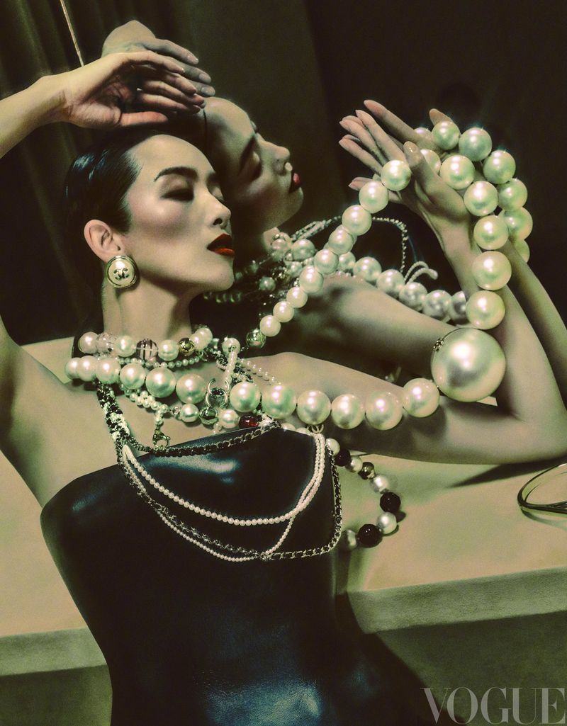 Vogue China 20th Anniversary Cover shoot (Vogue China)