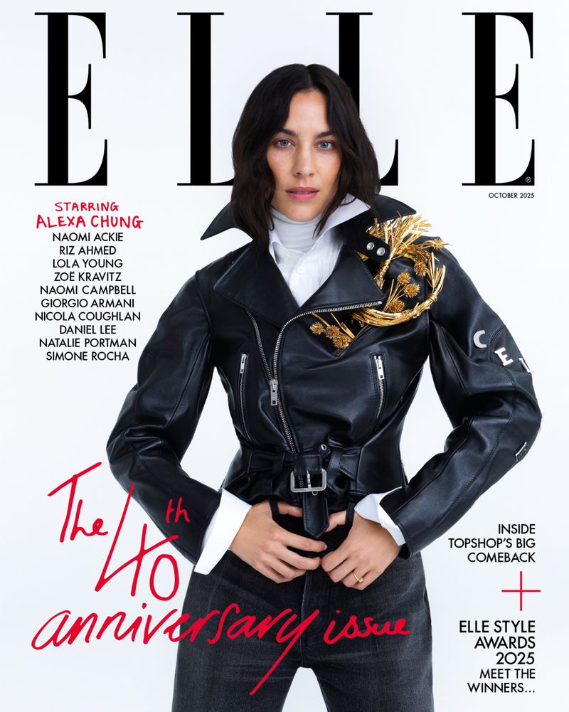 Elle UK October 2025 Covers (Elle UK)