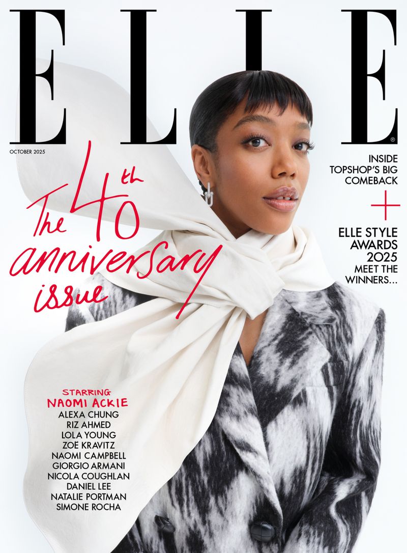 Elle UK October 2025 Covers (Elle UK)