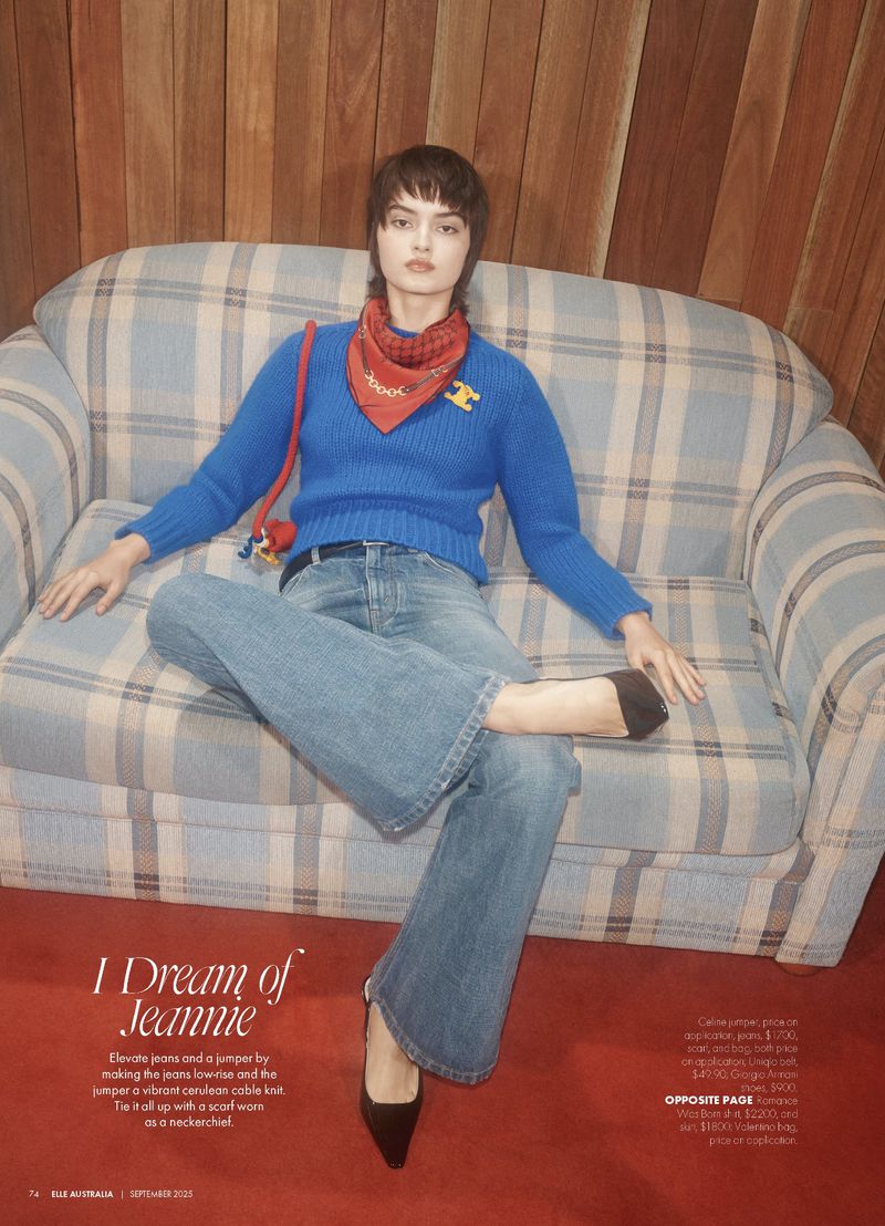 HUE'S THAT GIRL? BY BRETT CLARKE (Elle Australia)