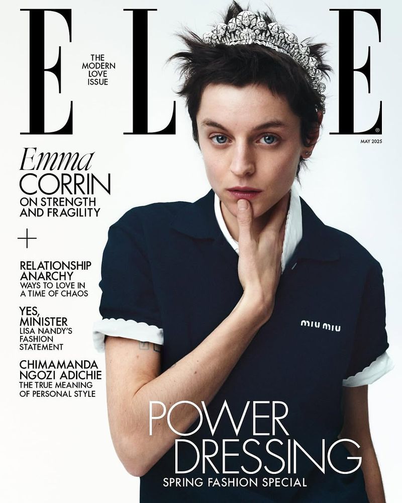Elle UK May 2025 Cover (Elle UK)
