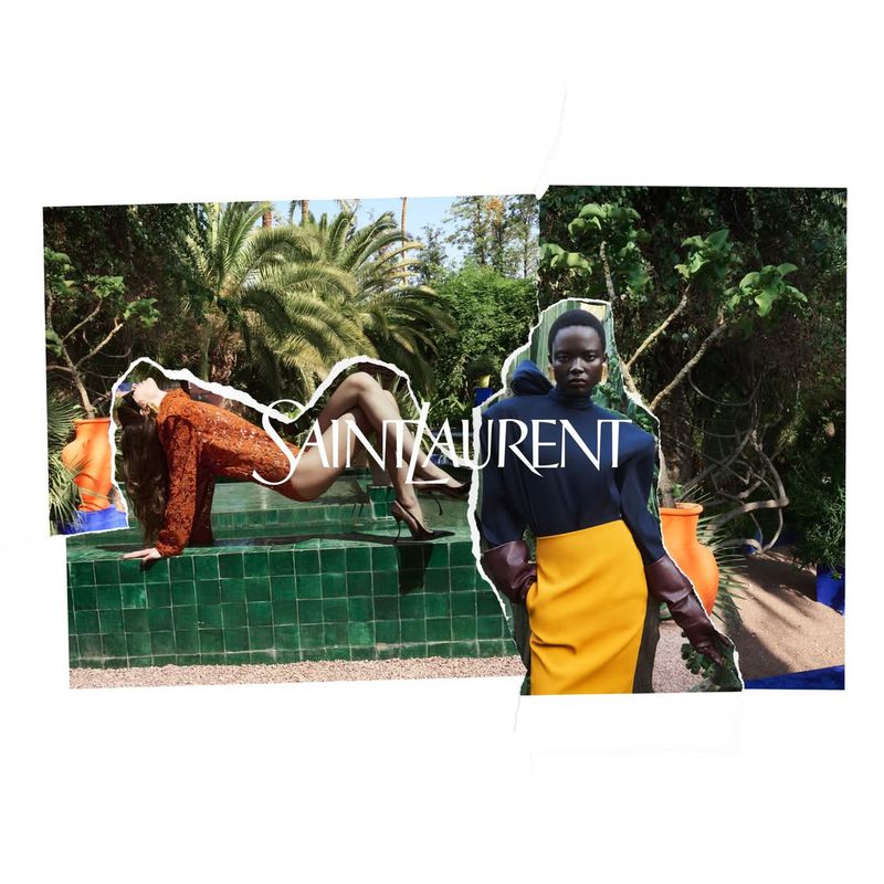 Saint Laurent Winter 2025 Campaign (Saint Laurent)