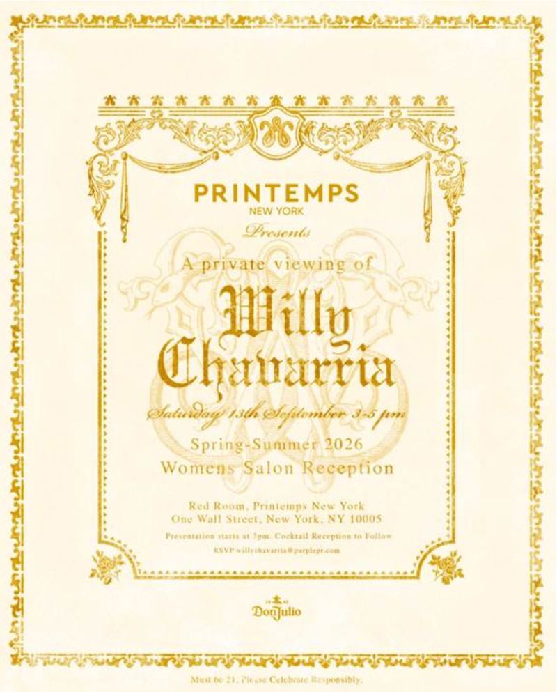 Willy Chavarria S/S 26 Salon Private Show (Willy Chavarria)