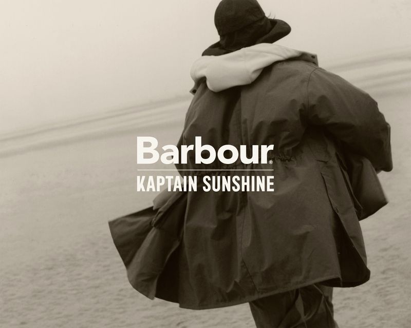 Barbour x Kaptain sunshine collection by Joshua J. Sneade (Barbour)