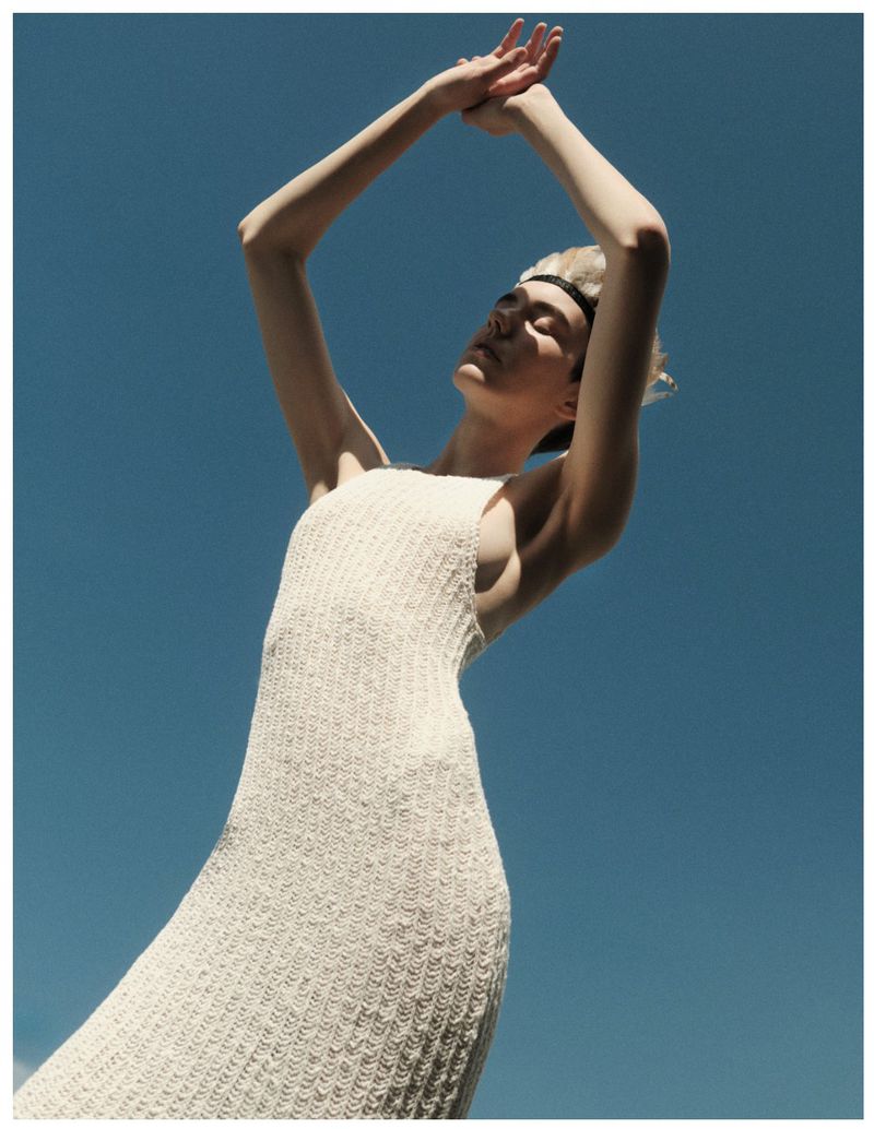 Headed to the rooftop (Harper's Bazaar Singapore)