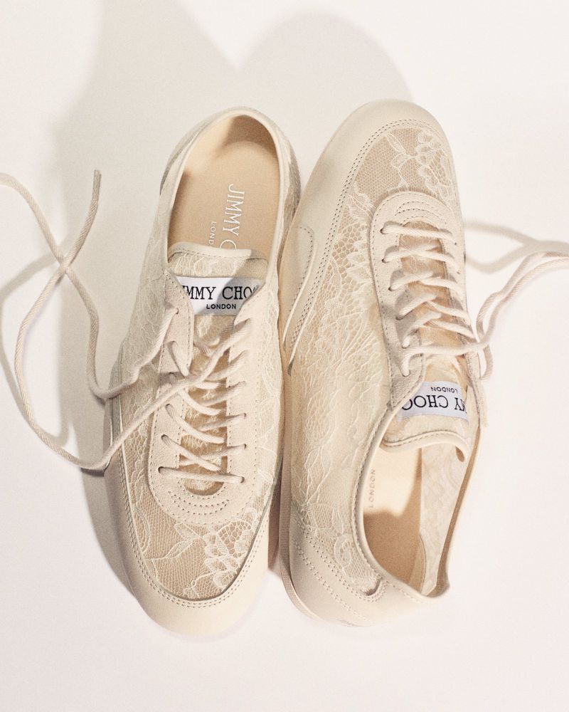Jimmy Choo "Sunny" trainer launch campaign Summer 2026 (Jimmy Choo)