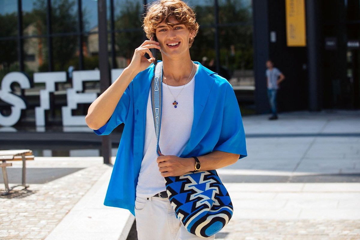 See What the Models are wearing off-duty during MFW Menswear S/S 23 ...