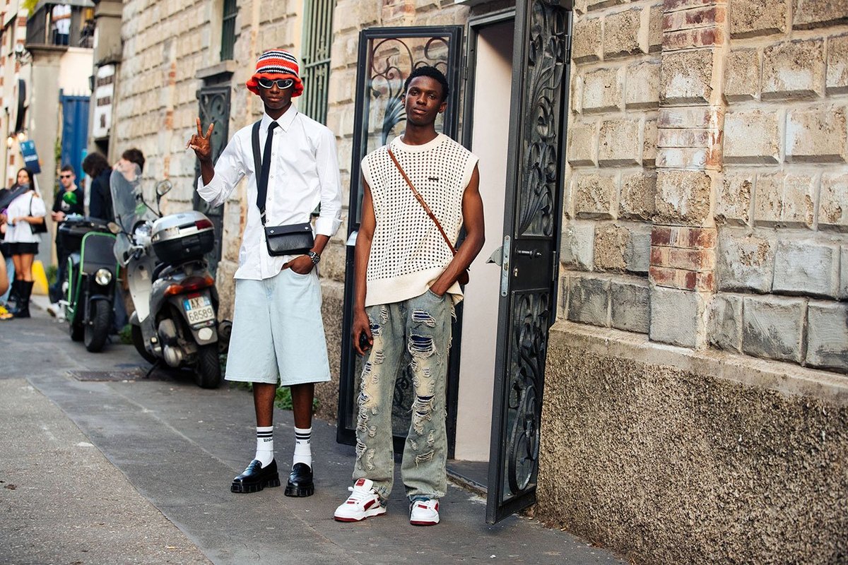 See What the Models Are Wearing Off-Duty During MFW Menswear S/S 24 ...