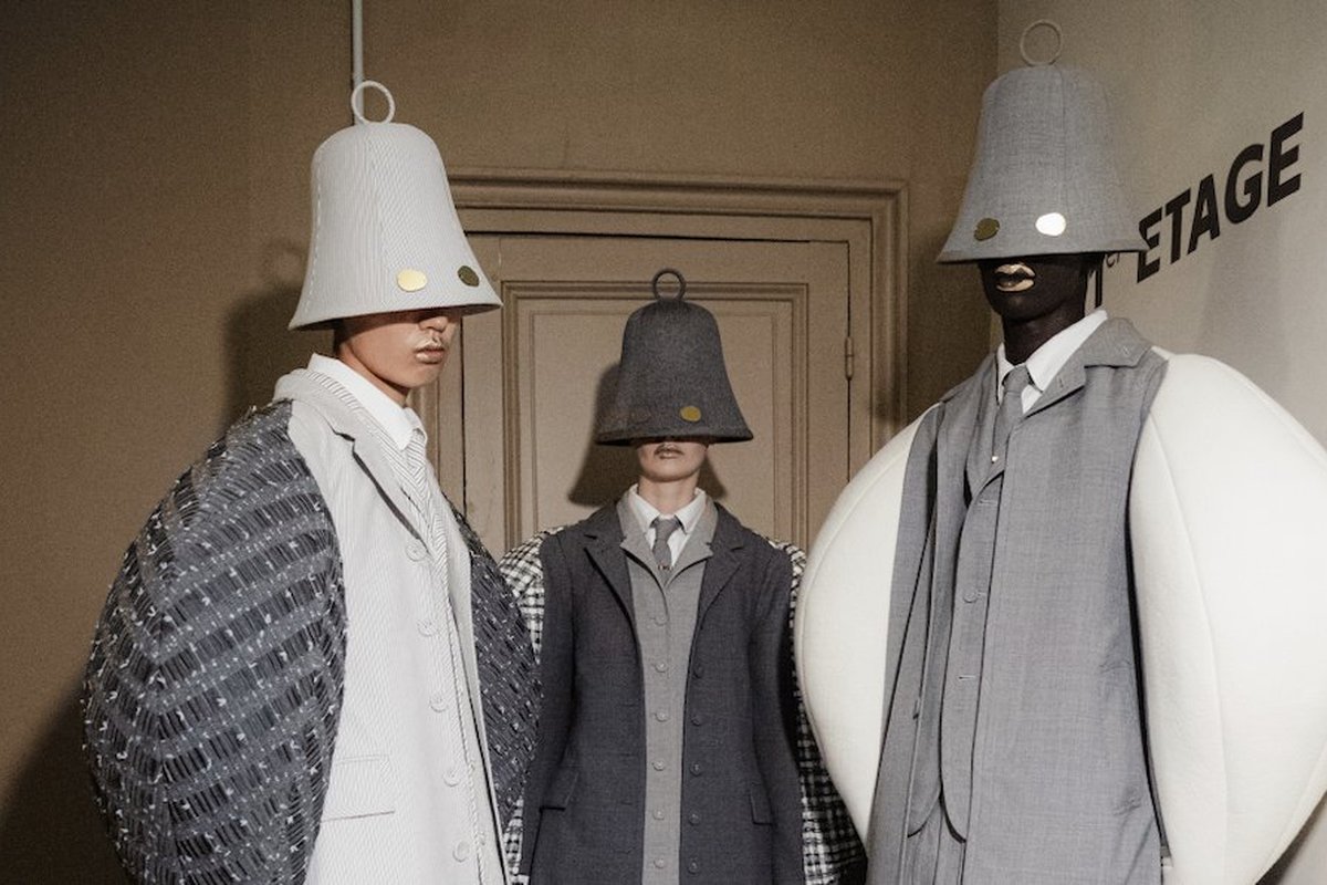 Thom Browne Sets a Theatrical Stage for His Couture Debut – Of The Minute