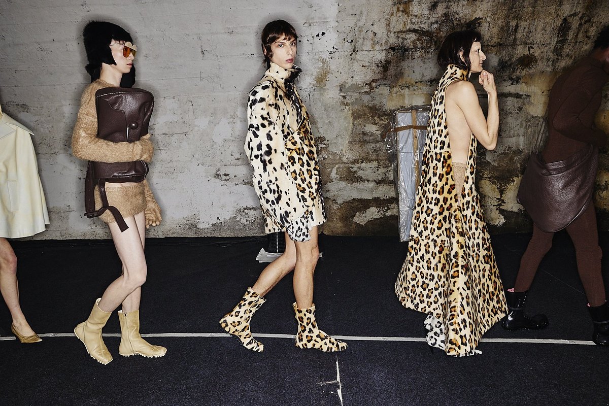 Marni F/W 24 Travelled To A Prehistoric Era – Of The Minute