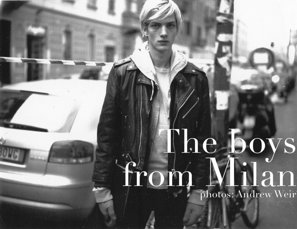 The Boys from Milan | models.com MDX