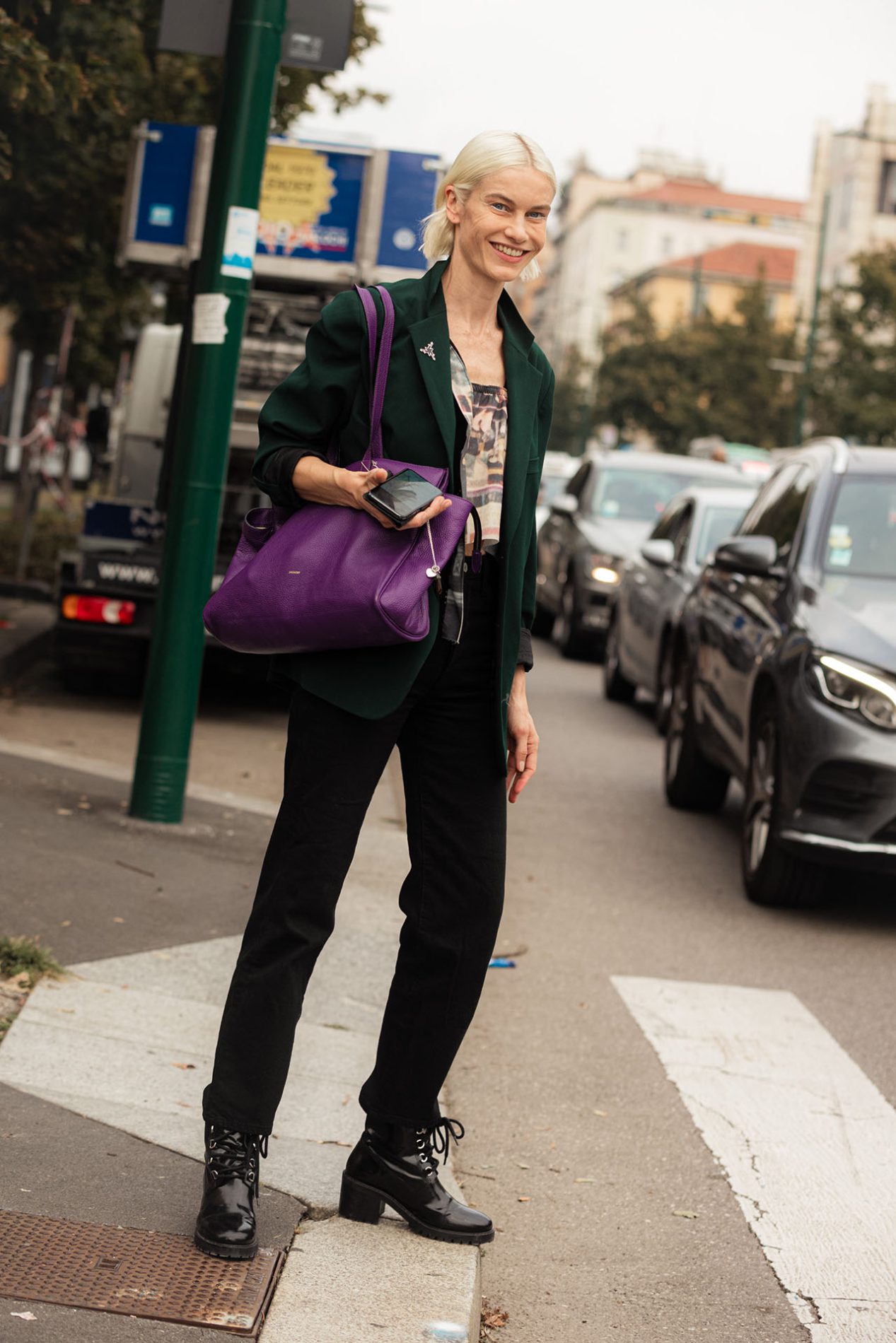 Street Style: See What the Models Are Wearing Off-Duty During Milan ...