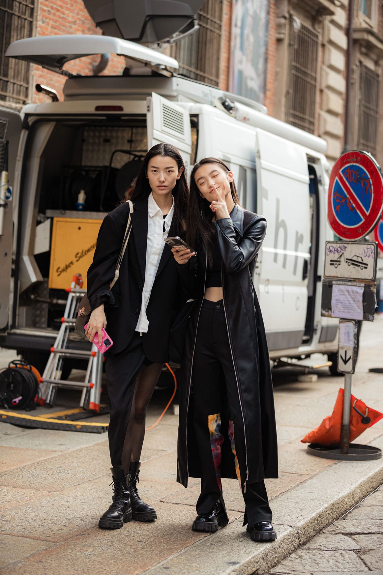 Street Style: See What the Models Are Wearing Off-Duty During Milan ...
